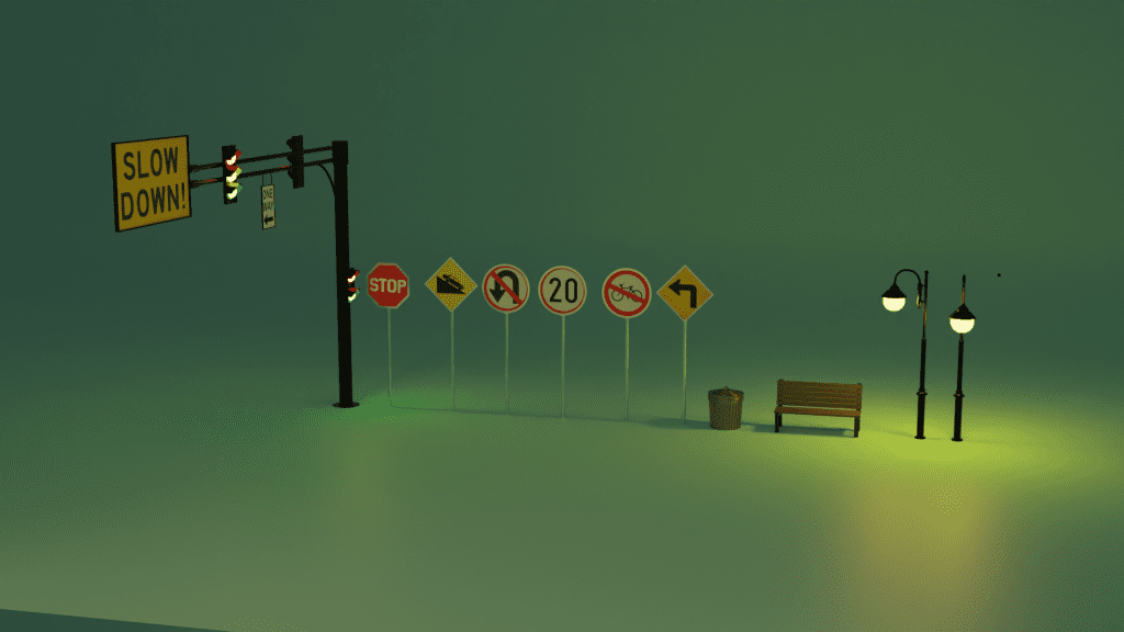 rambu – Pasar 3D